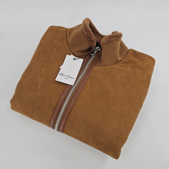 Robert Graham | Jackets & Coats | Robert Graham Vegan Suede Bomber ...